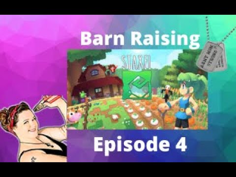 Staxel Lets Play, Barn Building - Episode 4 - YouTube
