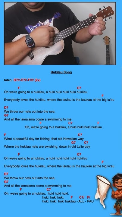 "THE HUKILAU SONG" BEGINNERS' LEVEL - YouTube