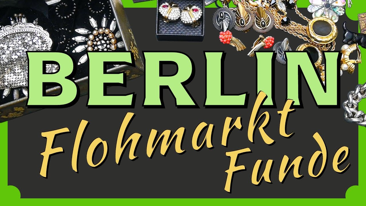 Berlin Flohmarkt Funde Antik und Vintage Schmuck, Broschen, Ohrringe ...