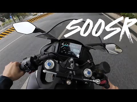 CFMOTO-500SR | 2026 Newly Lunched SportBike From China | Fresh Exhaust Sound With Full RIDE POV