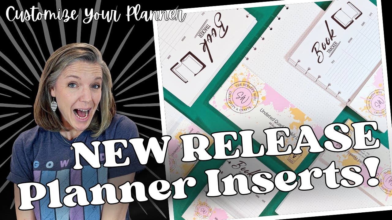 New Release Planner Inserts! || Customize Your Planner || New Planner ...