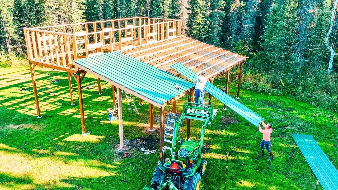 Racing Alaska's Seasonal Change! Our BIGGEST Build Ever... - YouTube