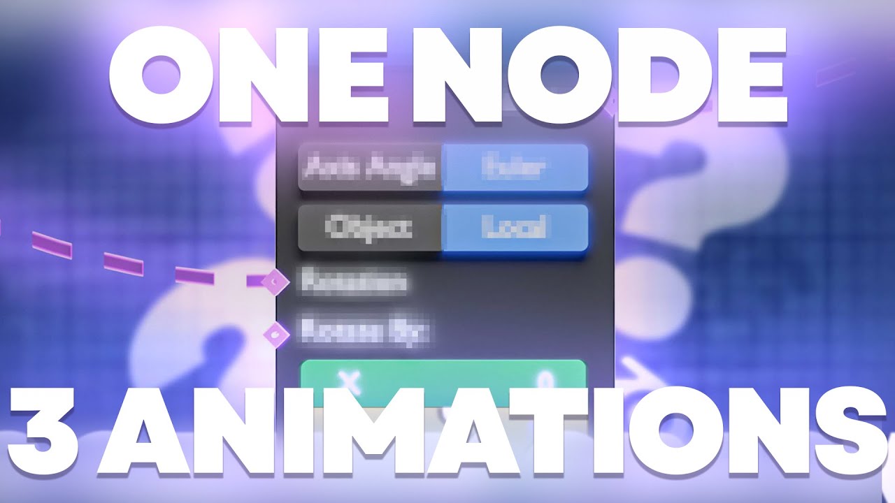 GEOMETRY NODES MADE SIMPLE - YouTube