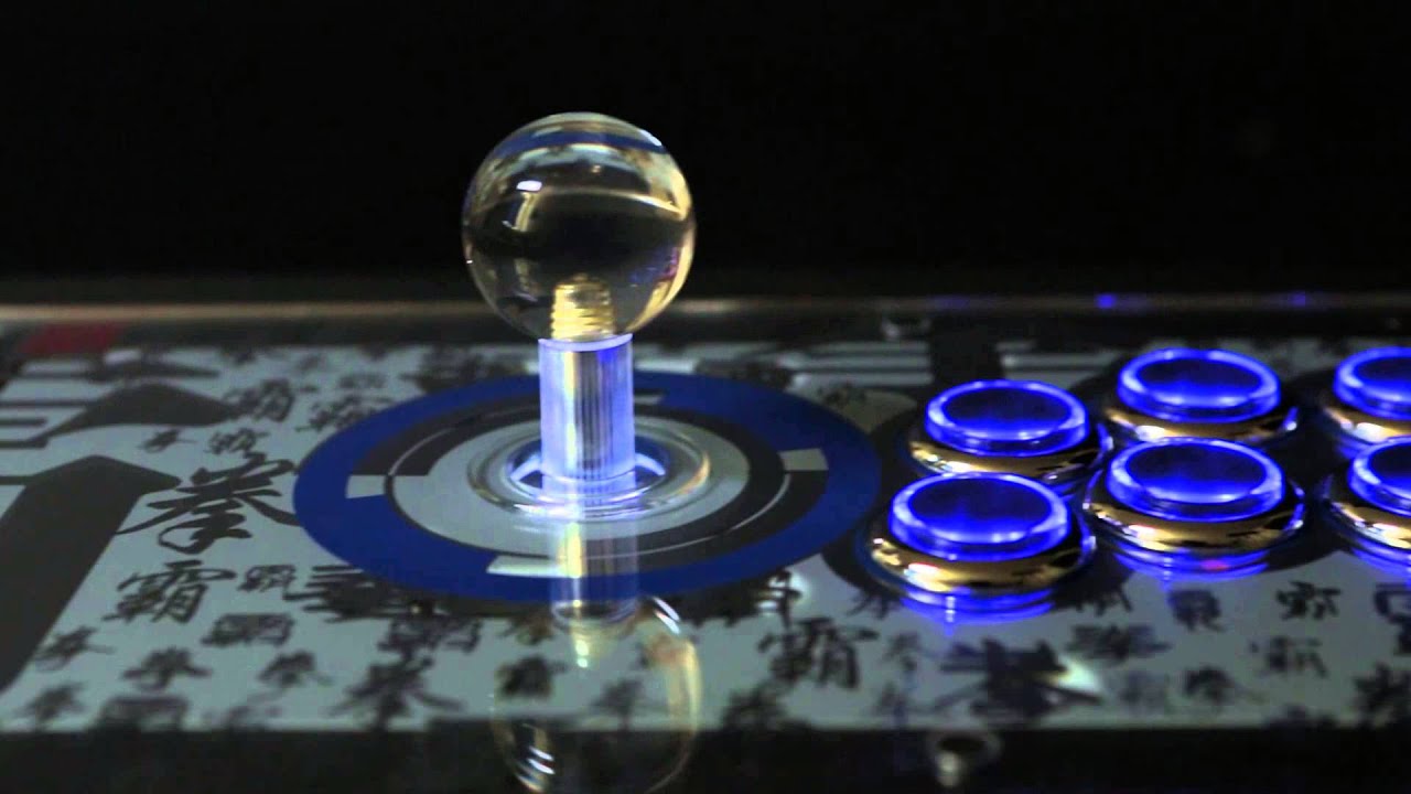 Qanba Q2 GLOW - LED Joystick - YouTube
