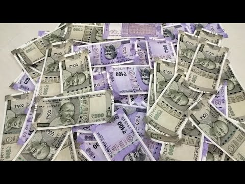 100 and 500 Rupees Note 💸 | 5 February 2025 | 🤑 Money Counting ASMR ...