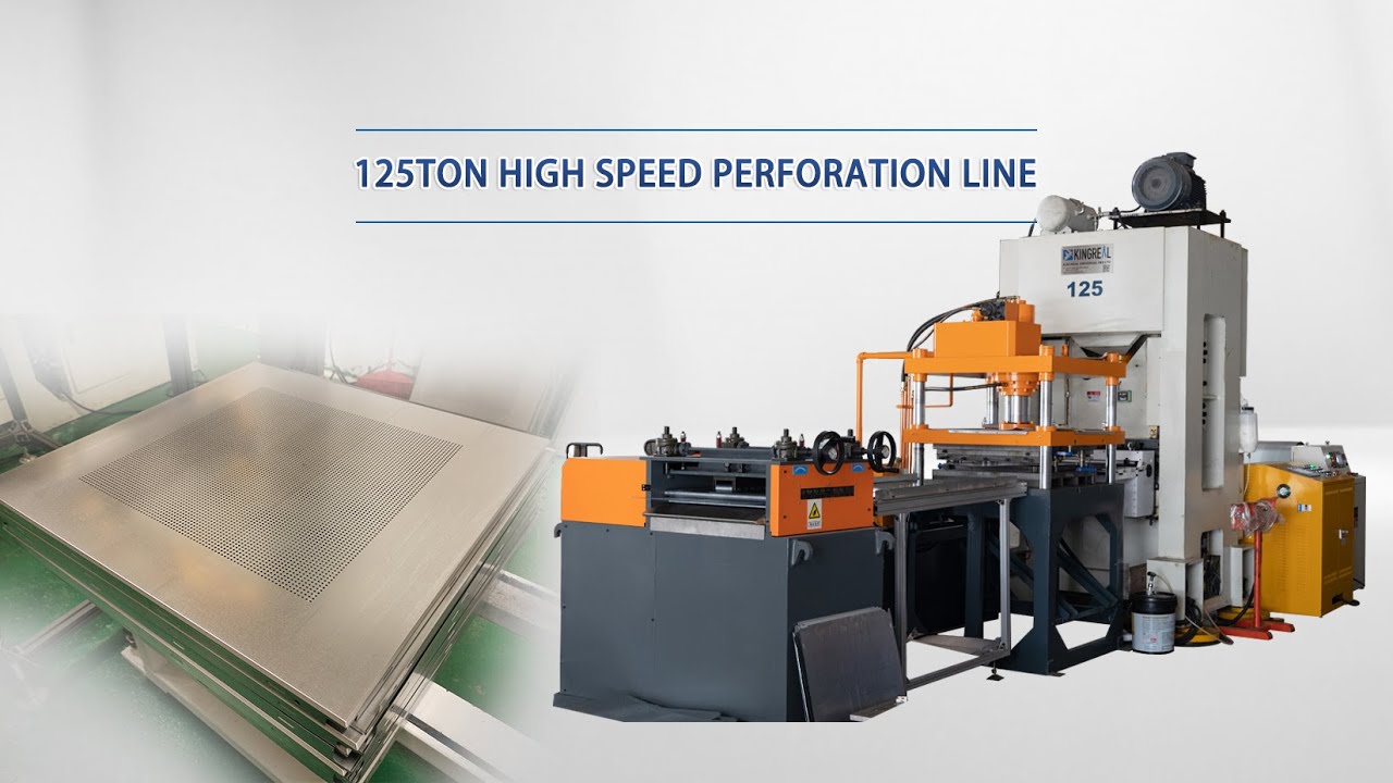 What Is The Working Processing Of Metal Ceiling Tile Perforation Line ...