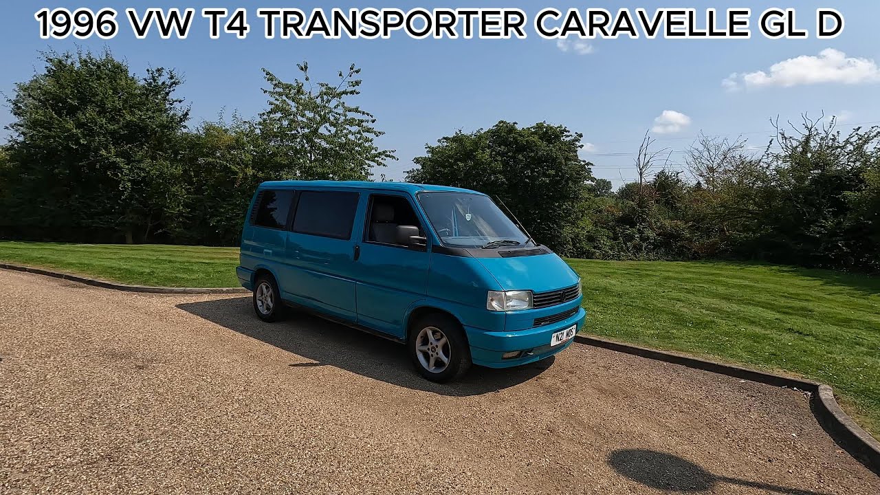 1996 VW T4 TRANSPORTER CARAVELLE GL D - YouTube