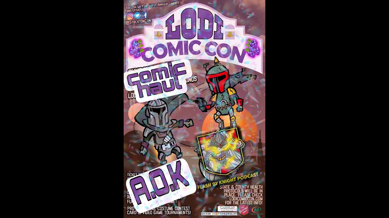 Comic Haul: Lodi Comic Con 2022 - YouTube