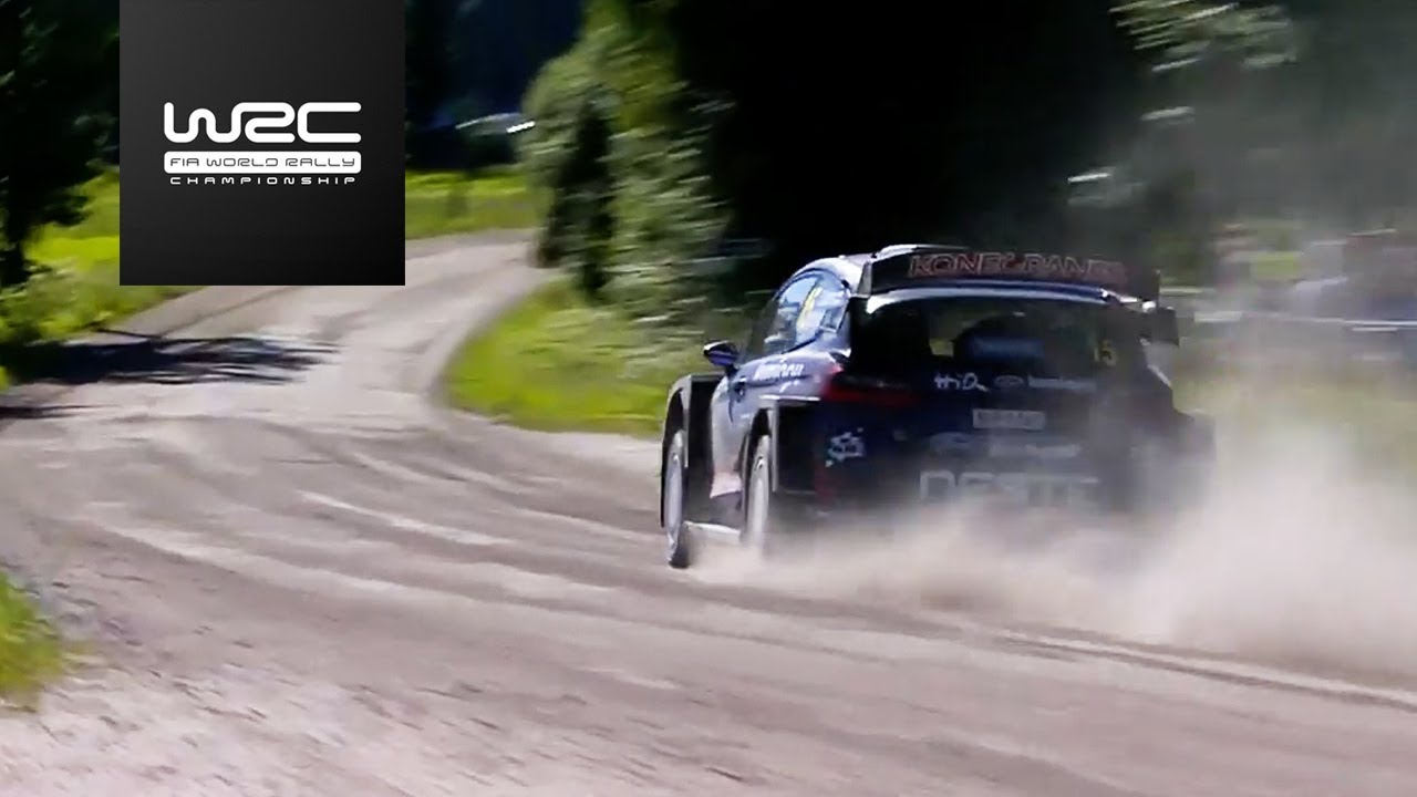 WRC - Neste Rally Finland 2017: Highlights Stages 22-24 - YouTube