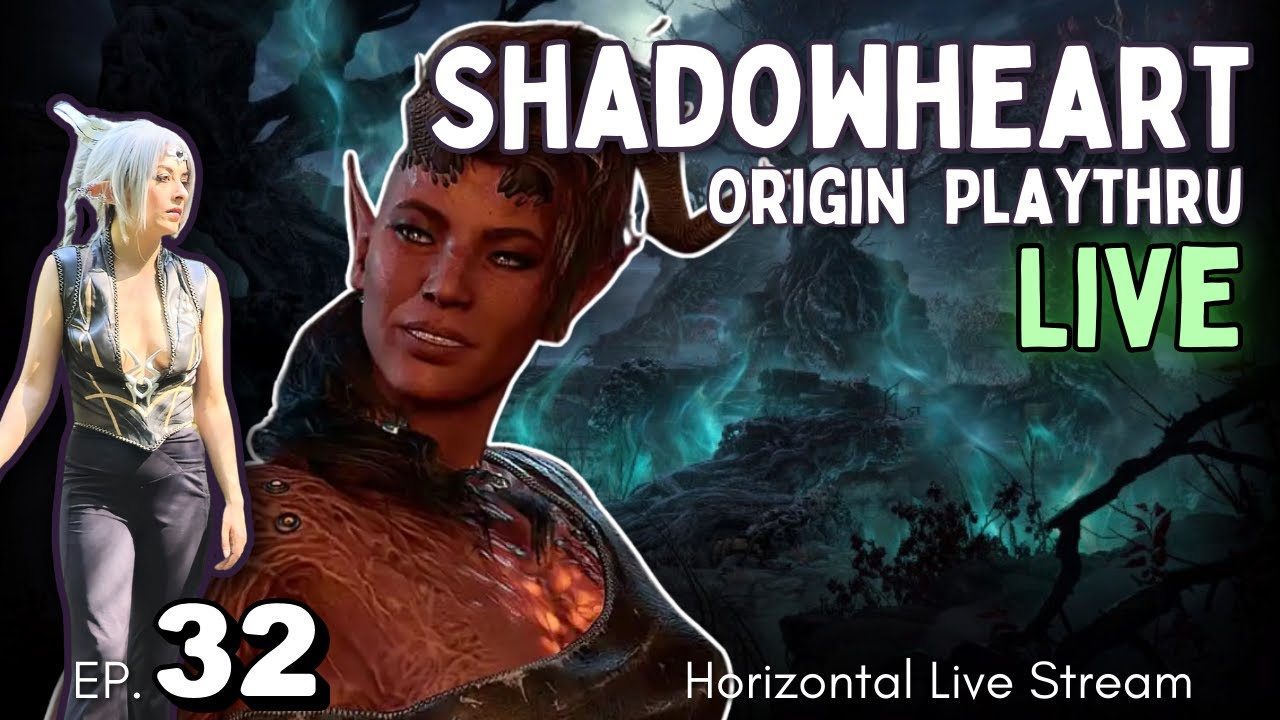 1st time romancing Karlach - Shadowheart Origin Ep 32 - Horizontal ...