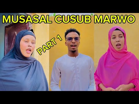 MUSASAL CUSUB MARWO & DUMAASHIDEED || #somalitiktok #funny #qosol # ...