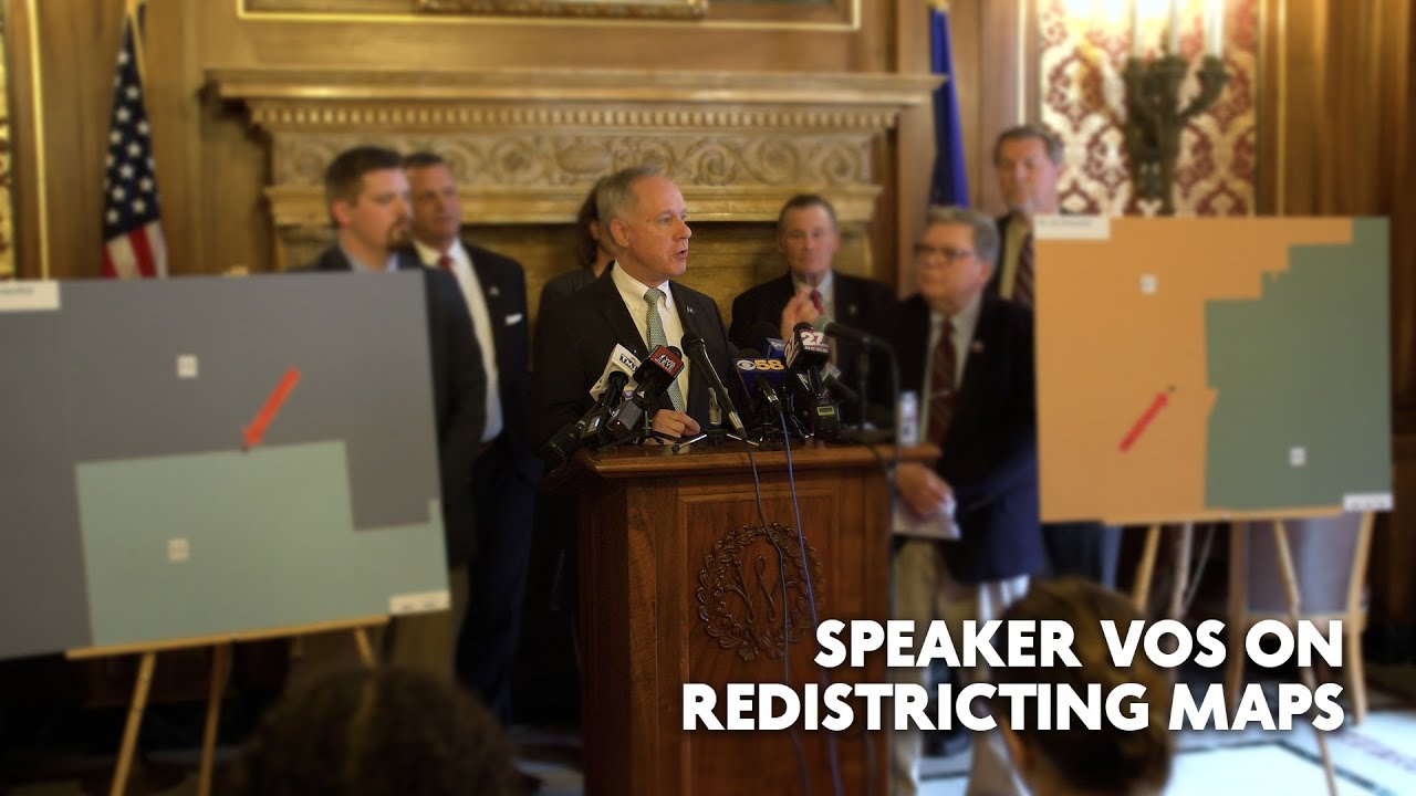 Speaker Vos on Redistricting Maps - YouTube