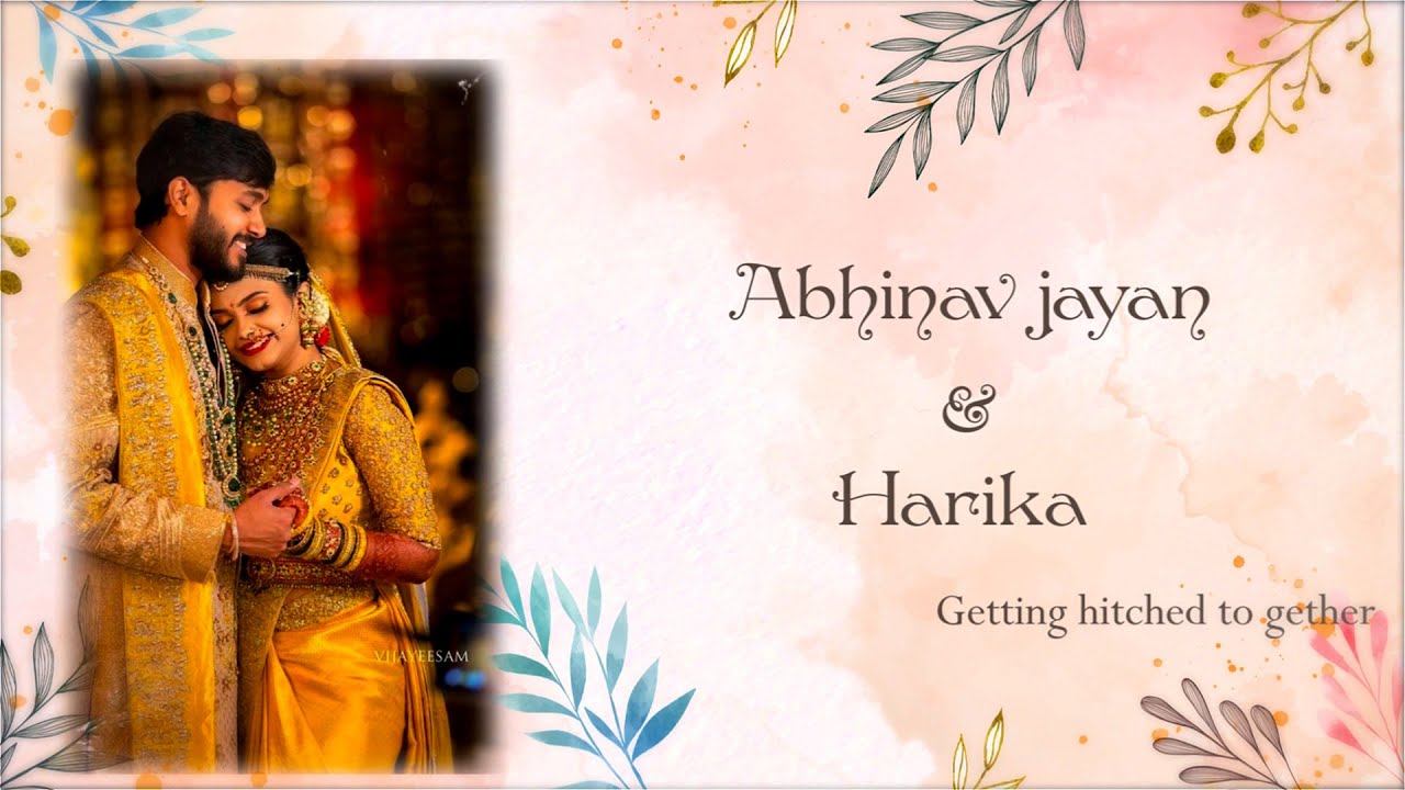 Wedding Video Template | Wedding Invitation After effects templates ...