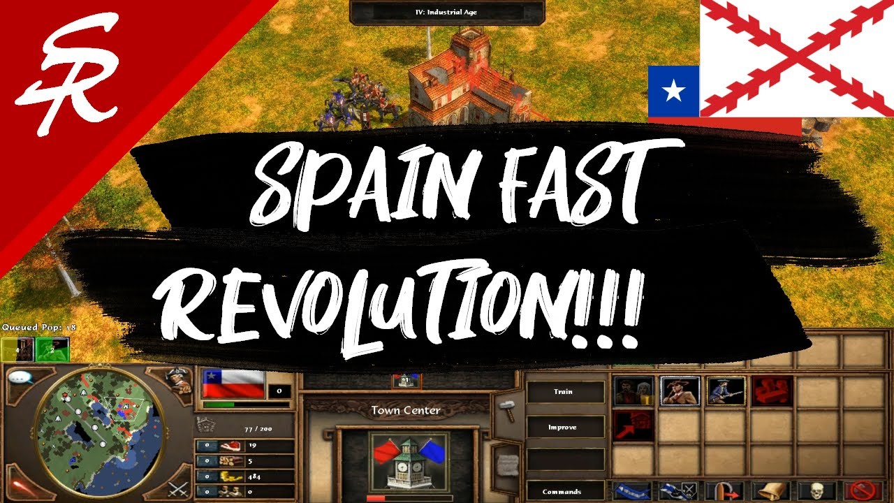 Spain Fast Revolution!! | Strategy School | Age of Empires III - YouTube