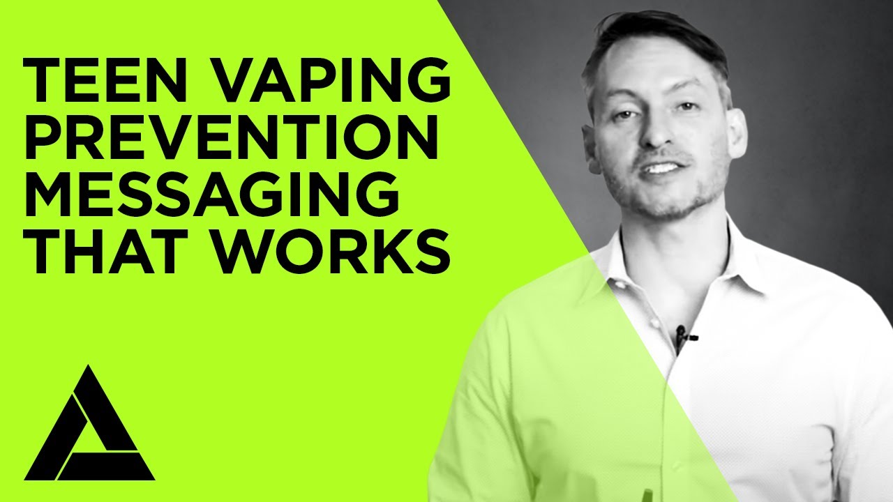 Teen Vaping Prevention Messages That Work - YouTube