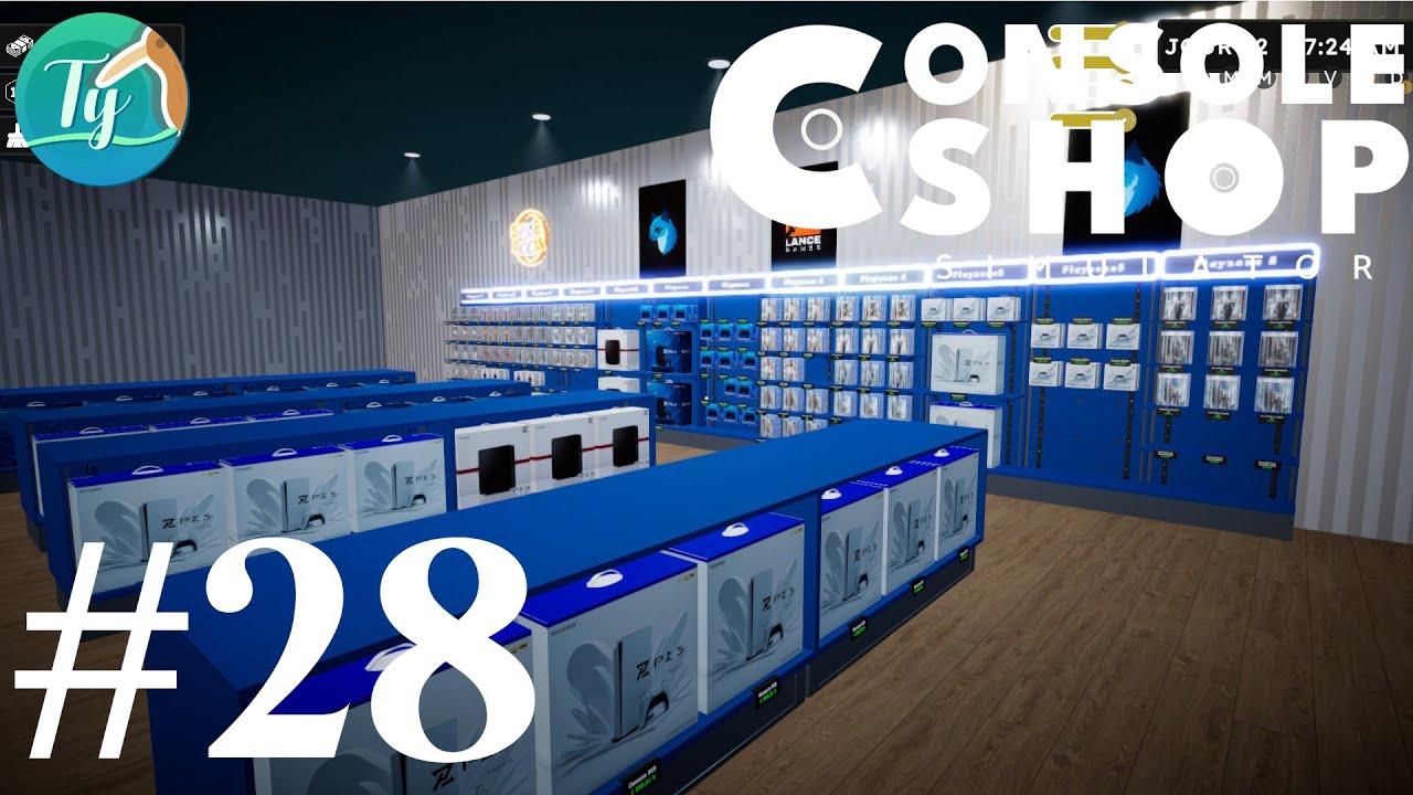 Console Shop Simulator #28: Petite journée tranquille avec un nouveau ...