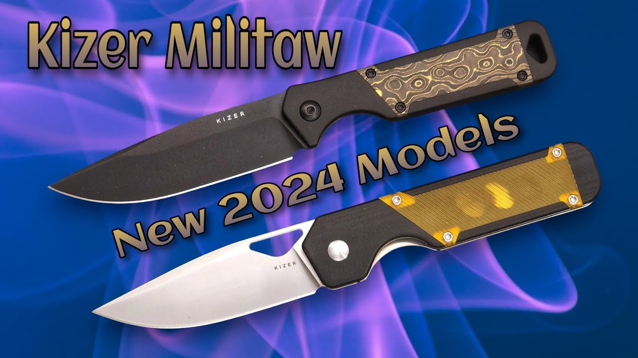 Kizer New Militaw Models for the Holidays: Fixed and Many Folders ...