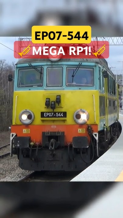 🎺Mega Rp1! EP07-544 #pkp #pociągi #trainspotting #intercity #kolej #railway - YouTube