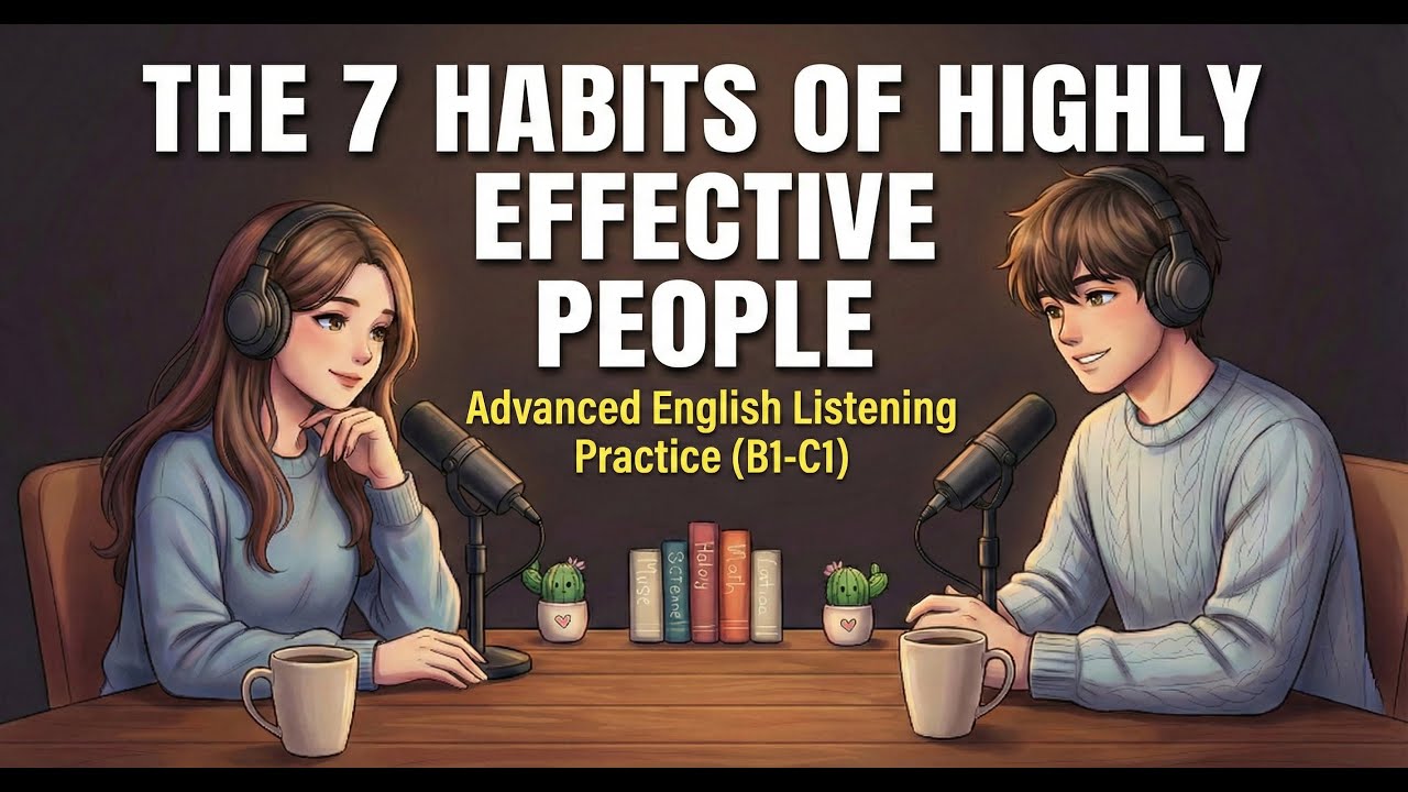 The 7 Habits of Highly Effective People | Advanced English Listening ...