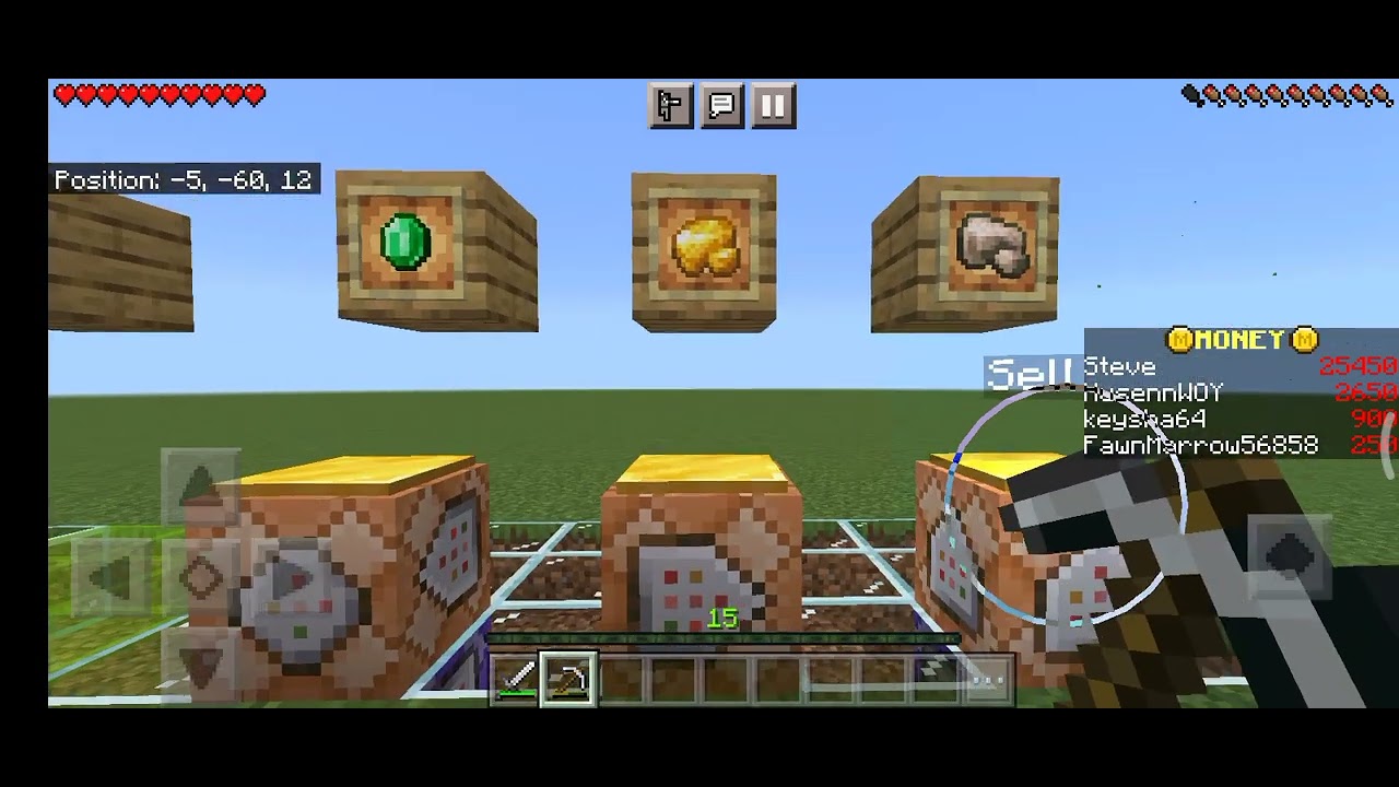 MAIN MINECRAFT DI WORLD ERIC || MINING SIM - YouTube