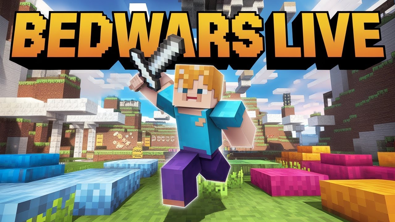 Minecraft Live | Hypixel MINECRAFT BEDWARS Live | Wolf YT - YouTube