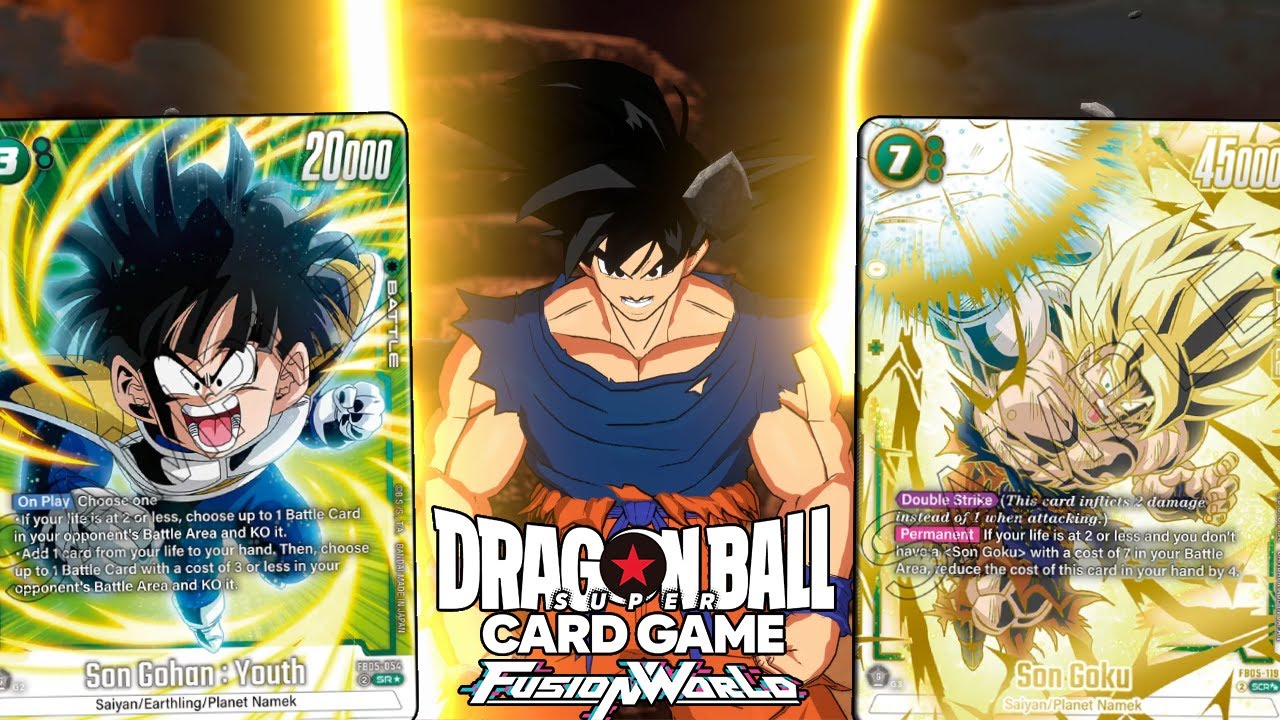 NO.1 GREEN LEADER!! - Namek Goku Decklist + Gameplay - Fusion World ...