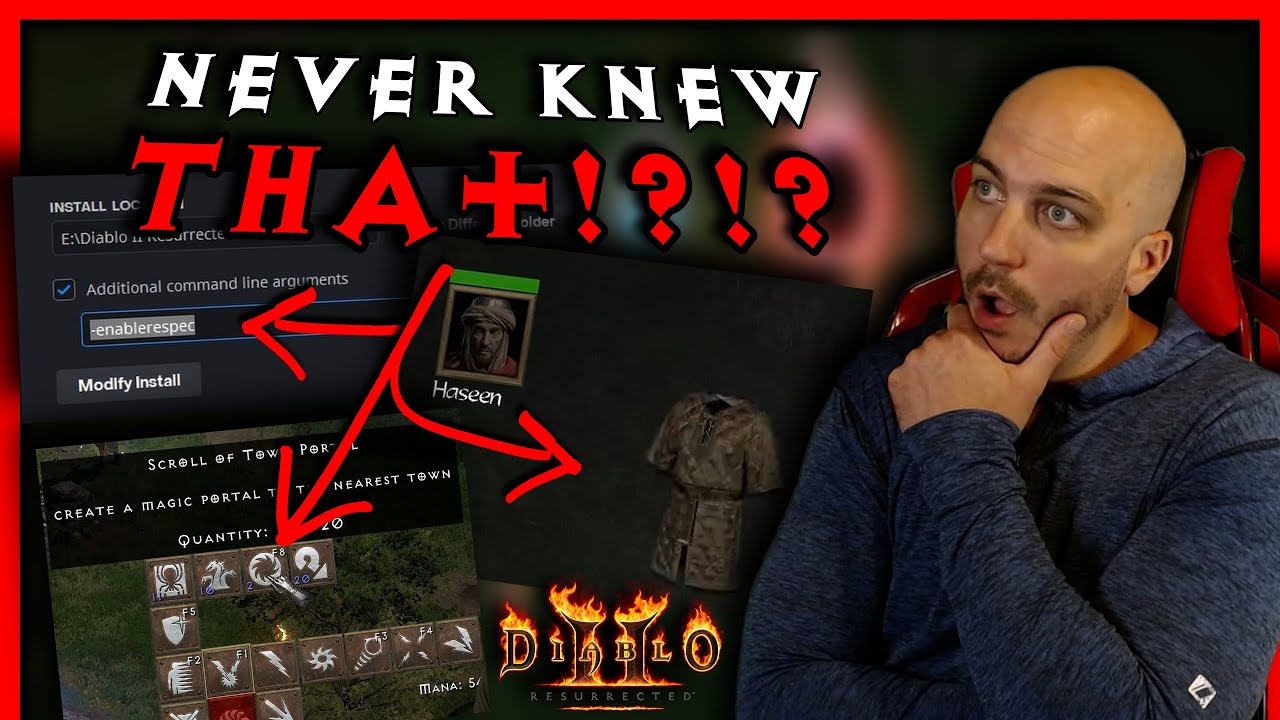 User Interface and Game Controls You NEVER Knew About - Diablo 2 ...