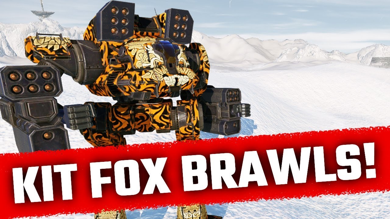 Kit Fox Brawls! Missile Kit Fox OP - Mechwarrior Online Live Stream ...