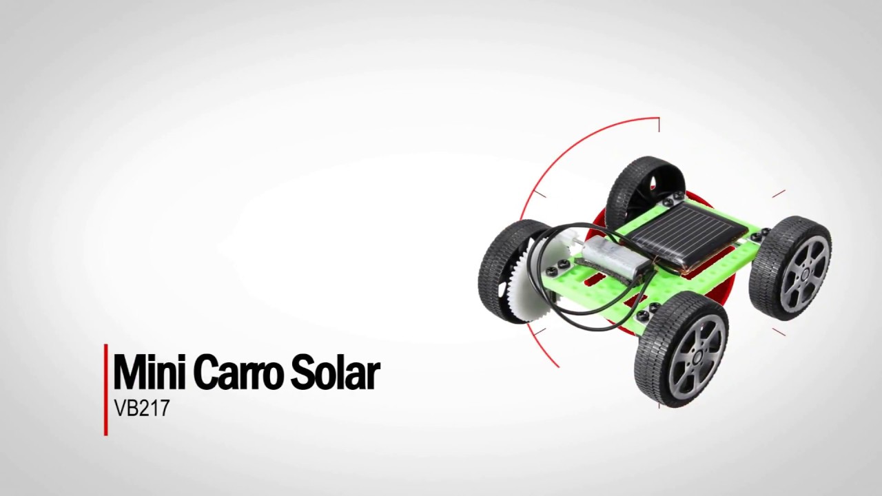 Mini Carro Solar Autônomo - Kit Completo - YouTube