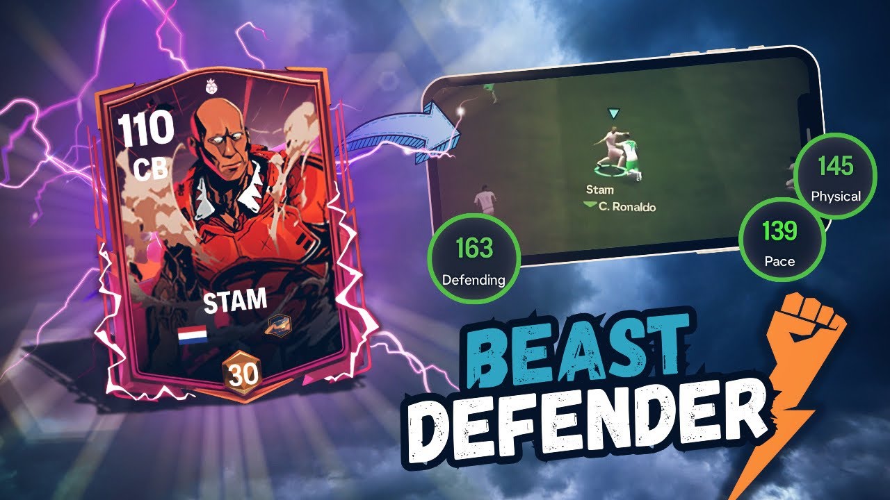 Better Than Vidic 🥶☠️⁉️Hero 106 STAM FC MOBILE REVEIW | STAM FC MOBILE ...