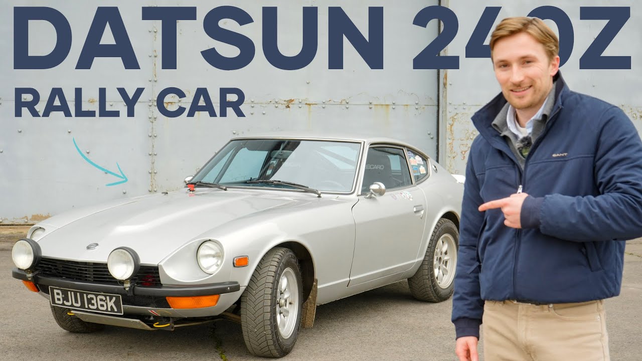 Green Datsun 240z Rally Car