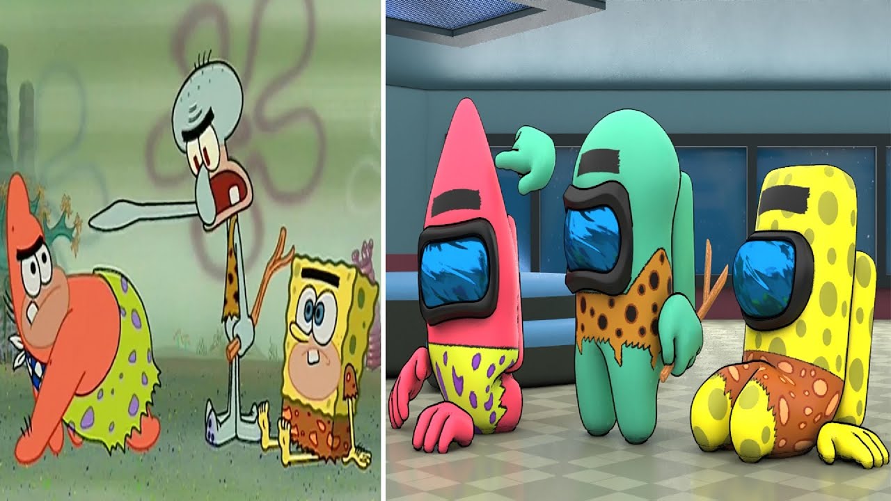 SpongeBob VS Among Us (part 7) - YouTube