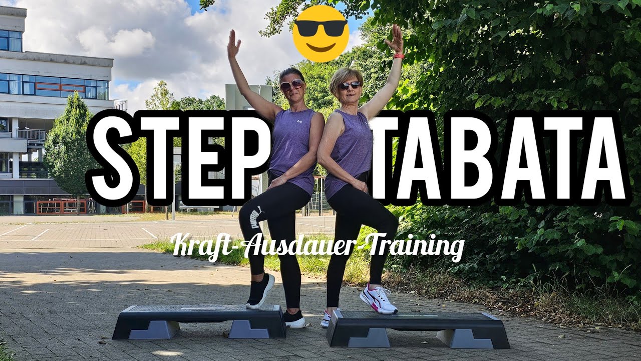 Step + Tabata // intensives Kraft-Ausdauer-Training // 3 Blocks + 2 ...