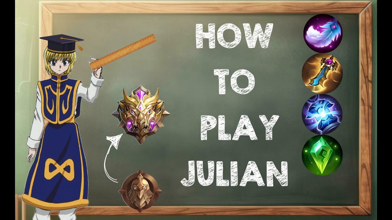 HOW TO PLAY JULIAN AGRESSIVELY! LEARN HOW TO COUNTER JUNGLE! AND CARRY ...