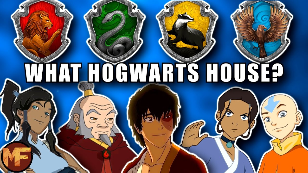 Sorting 30 Avatar Characters into Their Hogwarts House - YouTube