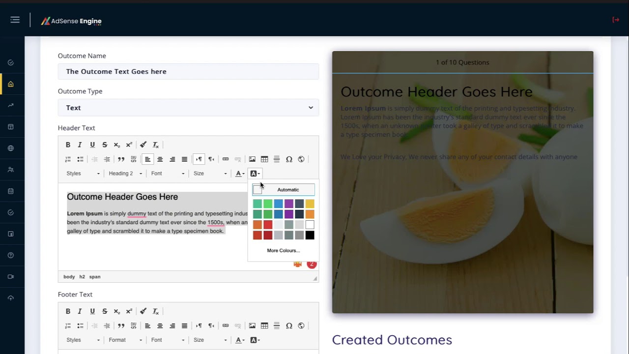 How to create a Quiz Campaign? - YouTube