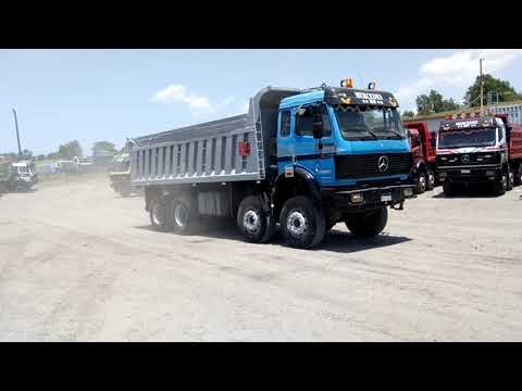 Mercedes 3535 Blue in operation - YouTube