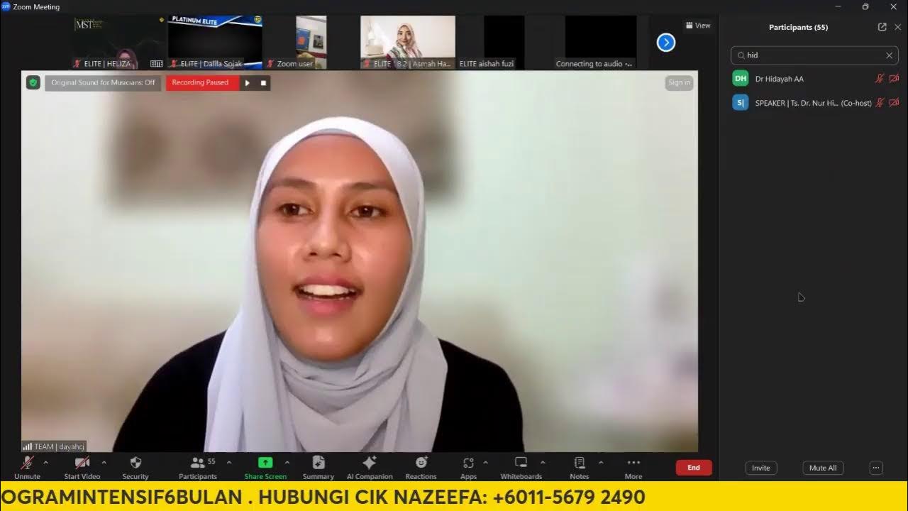 SESI LIVE KELAS PERCUMA 2 JAM : BAGAIMANA SIAPKAN PROPOSAL KURANG 6 ...