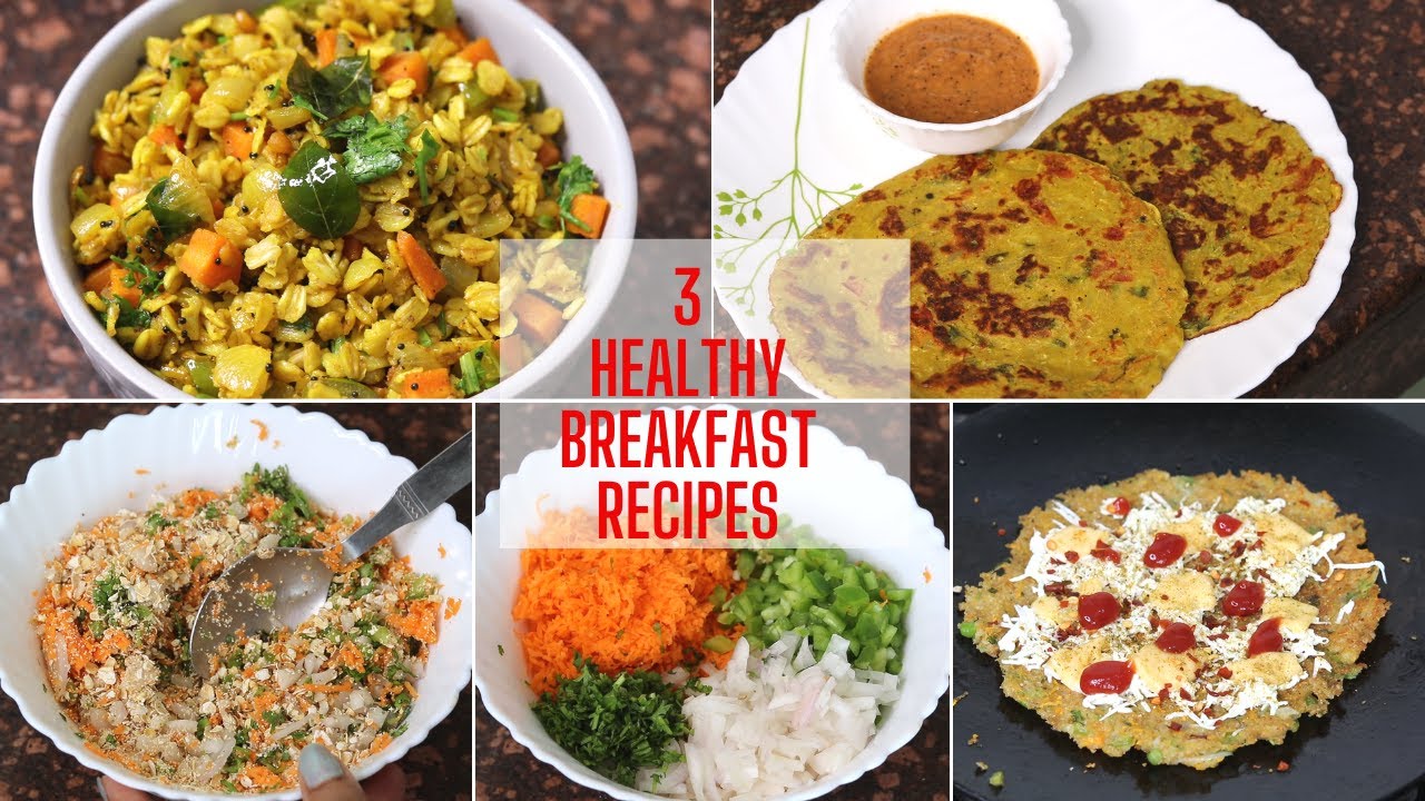 3 New Breakfast Recipes * VERY HEALTHY, Full of veggies But So Tasty ...