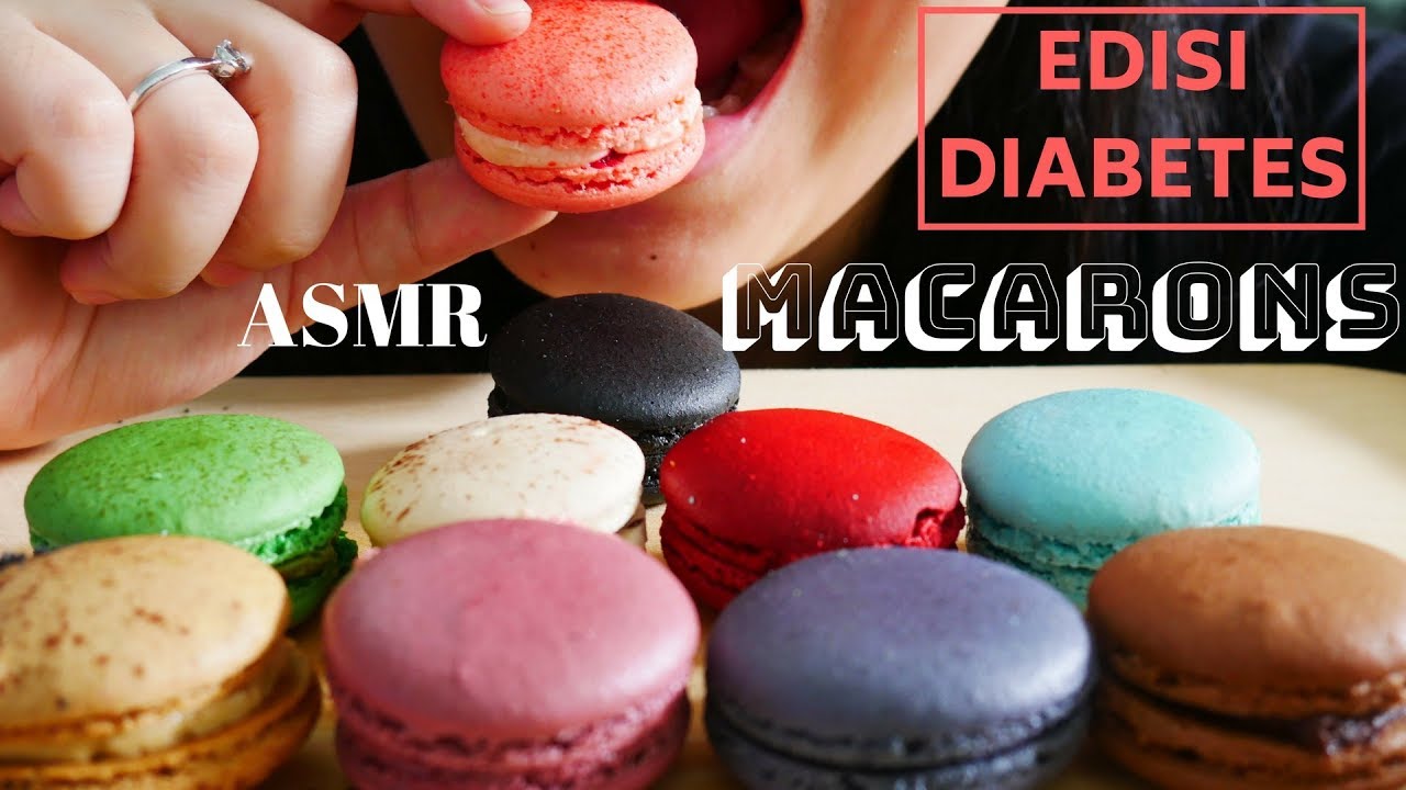 ASMR MACARONS | SOFT & CRUNCHY EATING SOUNDS | ASMR INDONESIA (NO ...