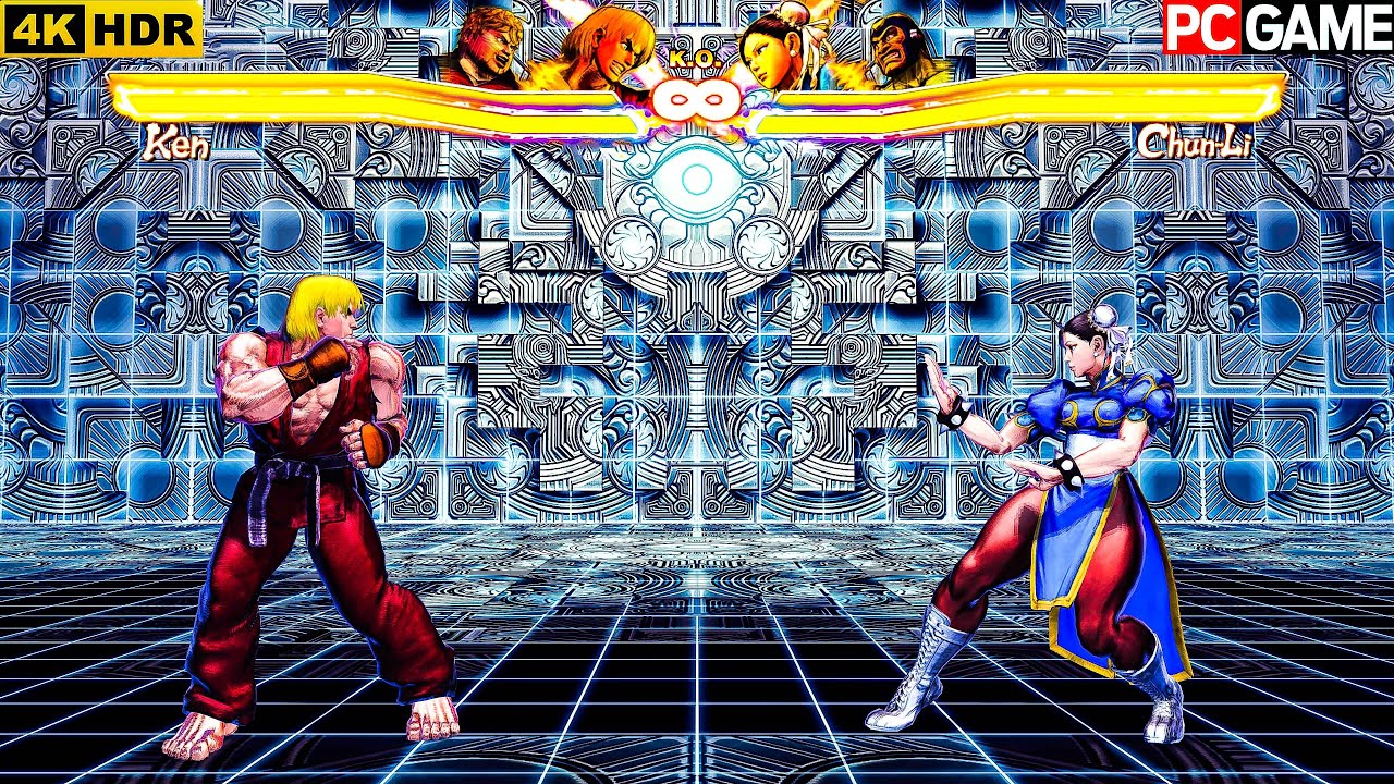 Street Fighter X Tekken | Ken & Bob vs Chun Li & Mega Man | PC Gameplay ...