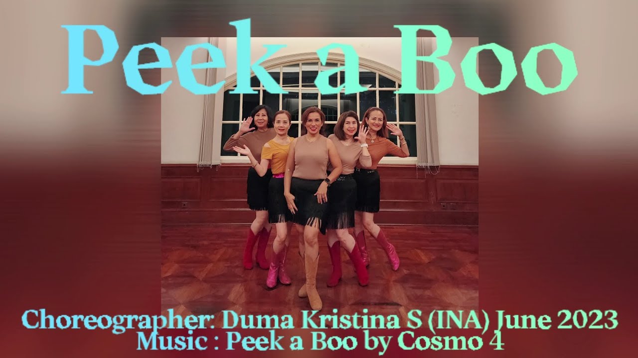 PEEK A BOO - line dance ( Duma Kristina, INA) - YouTube