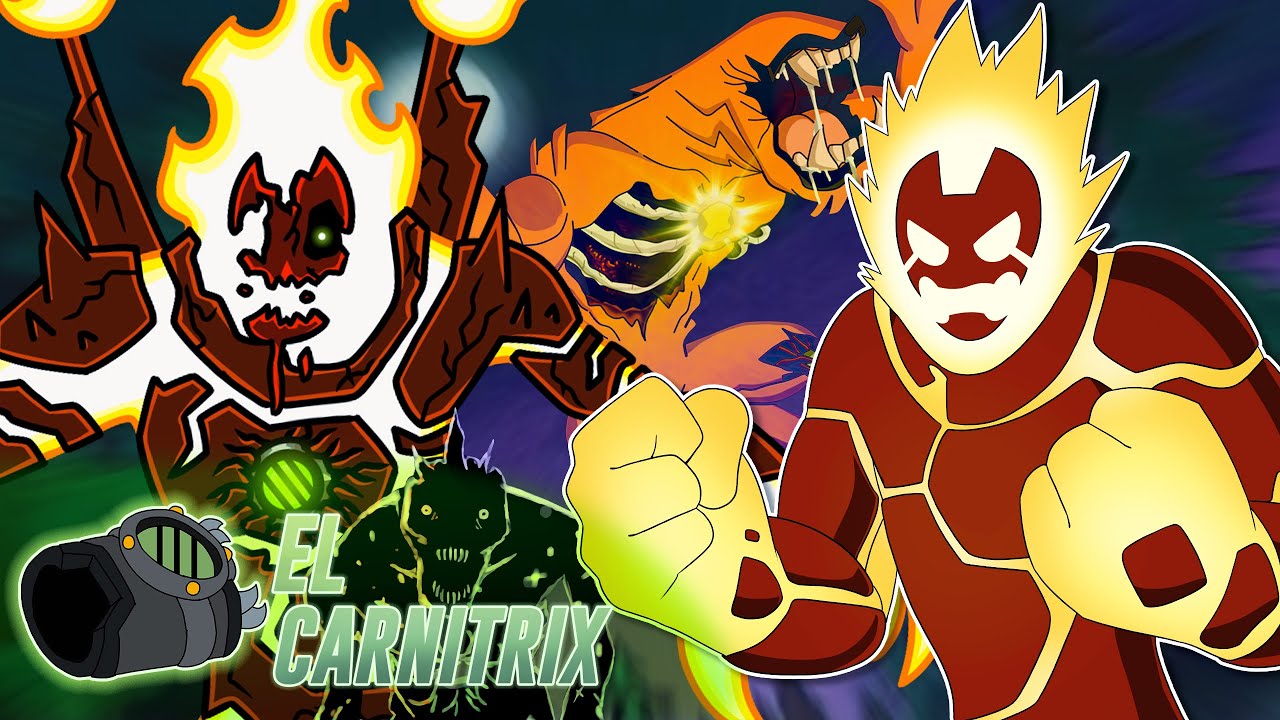Heatblast Reacts to El Carnitrix de Ben 10 (Minicomic) - YouTube