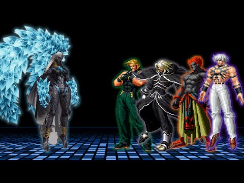 KOF Mugen KOF15 Boss Otoma=Raga vs Super Boss Team - YouTube