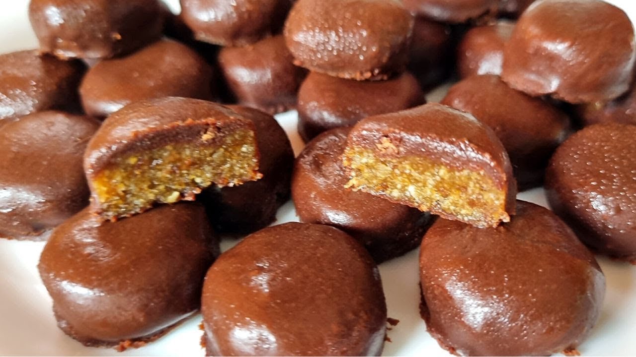 🌲Bombones Navideños 3 Ingredientes Sin Horno. Deliciosos, Saludables ...