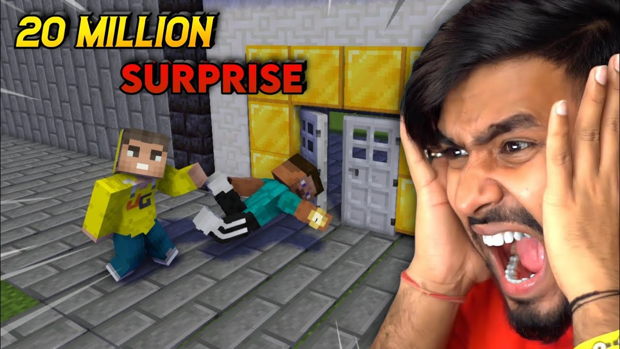 Techno Gamerz 30 Million Surprise Reveal in Minecraft!😱 || Techno ...