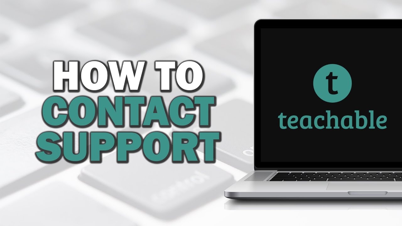 How Contact Teachable Support (Easiest Way) - YouTube