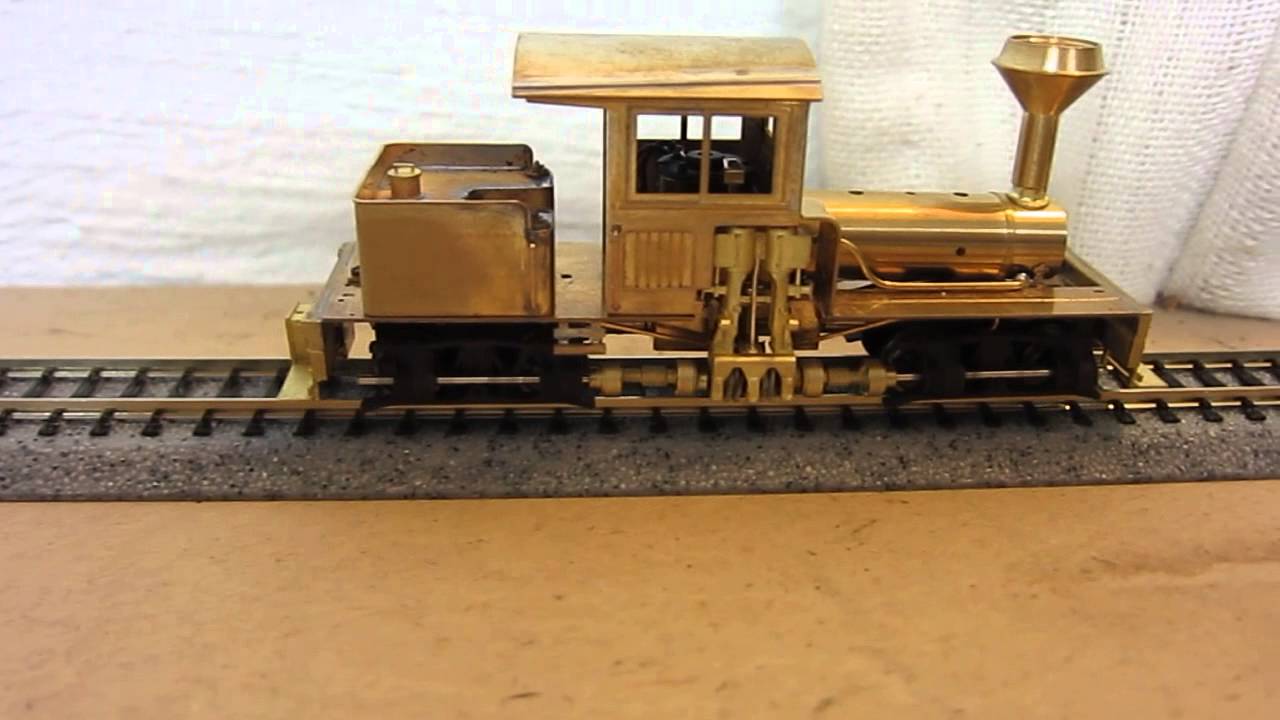 Toma Model Works 13 ton shay 2 - YouTube