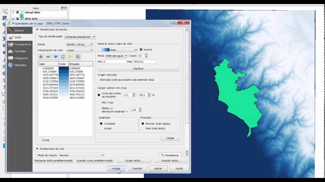 Curso de QGis 2 - Clase 05 - Creación de rasters - YouTube