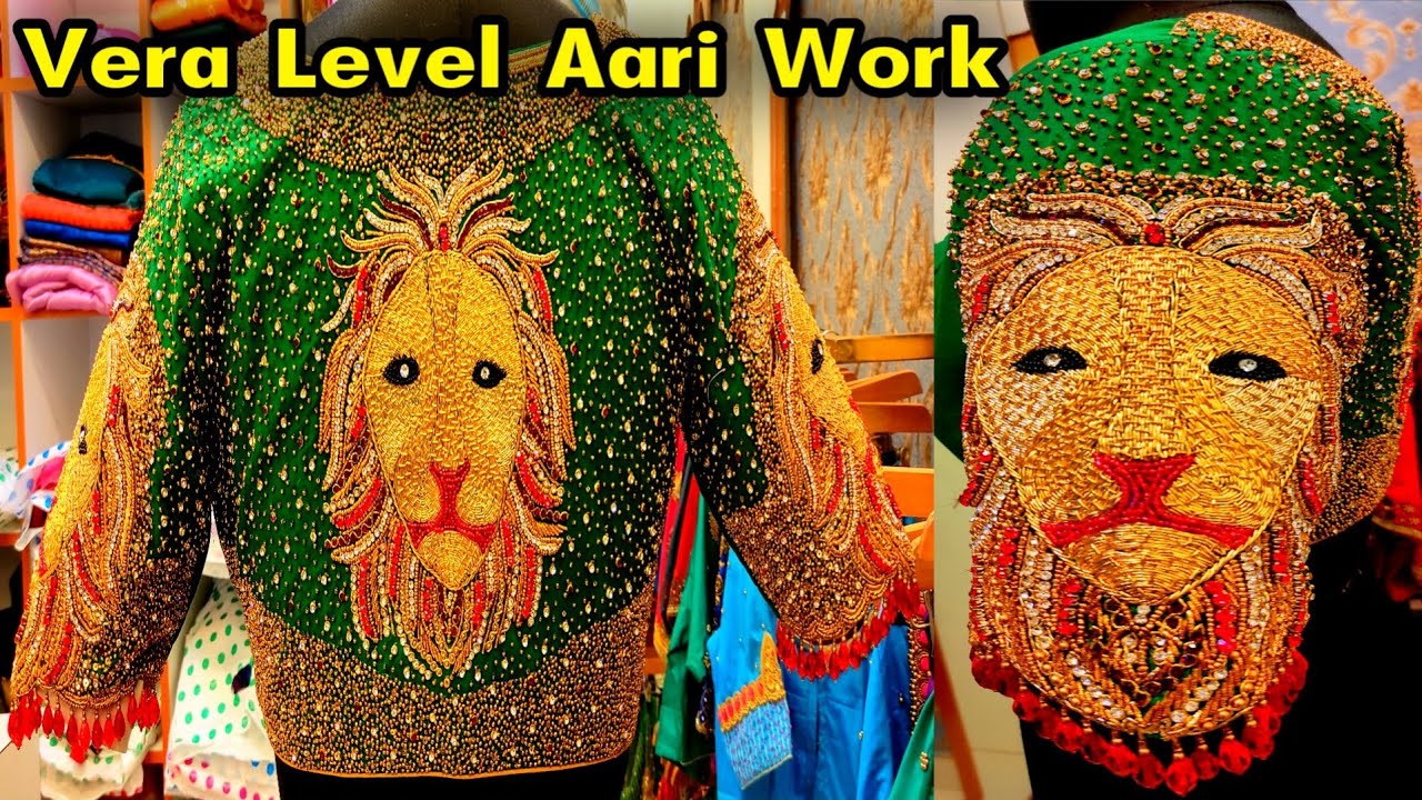 Vera Level Pure Hand Bridal Aari Work Customization Specialist in ...